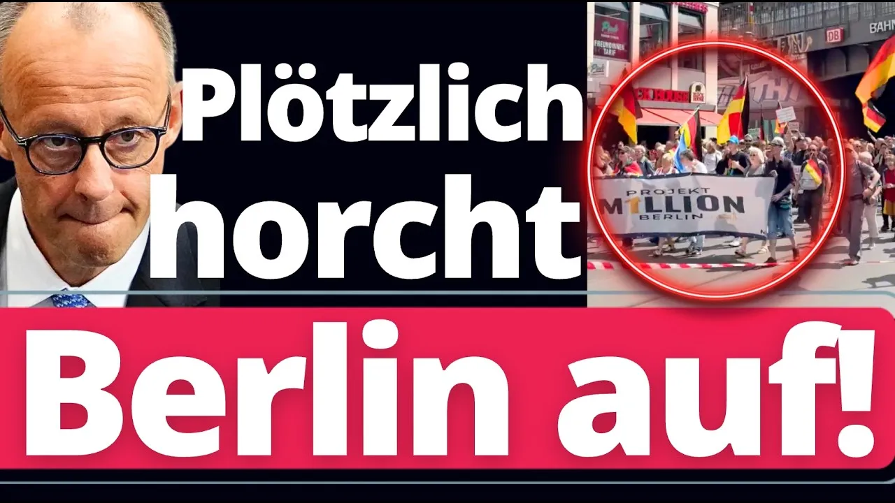 Eil: "Merz muss WEG" DEMO eskaliert in Berlin! Polizei be... | linke.de